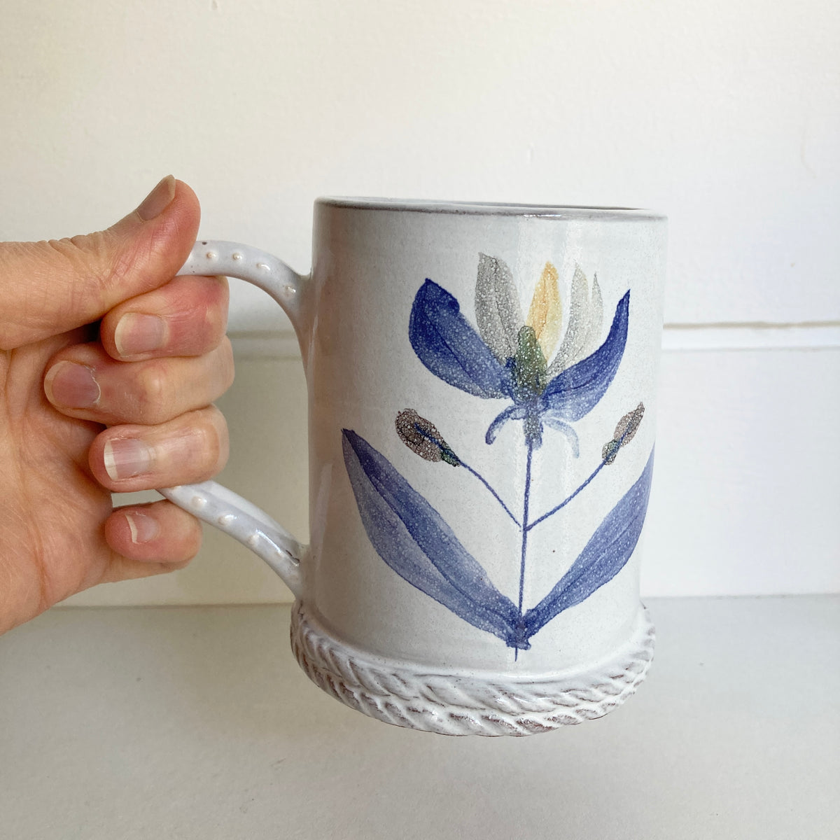 Polychrome Delftware Cup 7 – Emily Mitchell